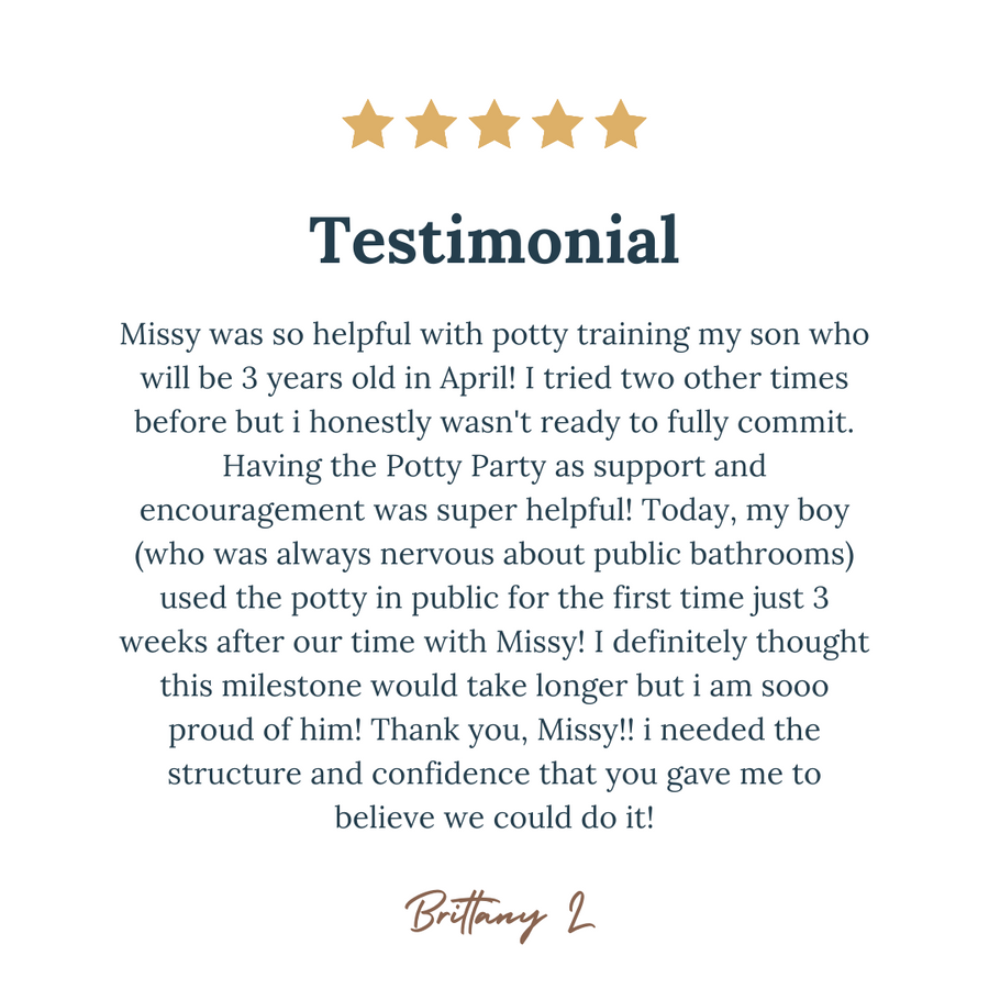 Potty Party: The Course – Soothe Beginnings