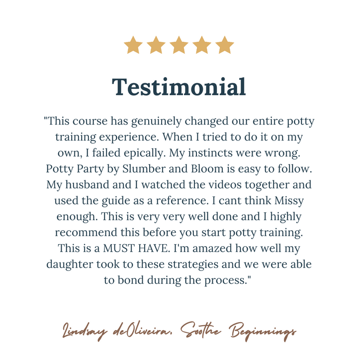 Potty Party: The Course – Soothe Beginnings